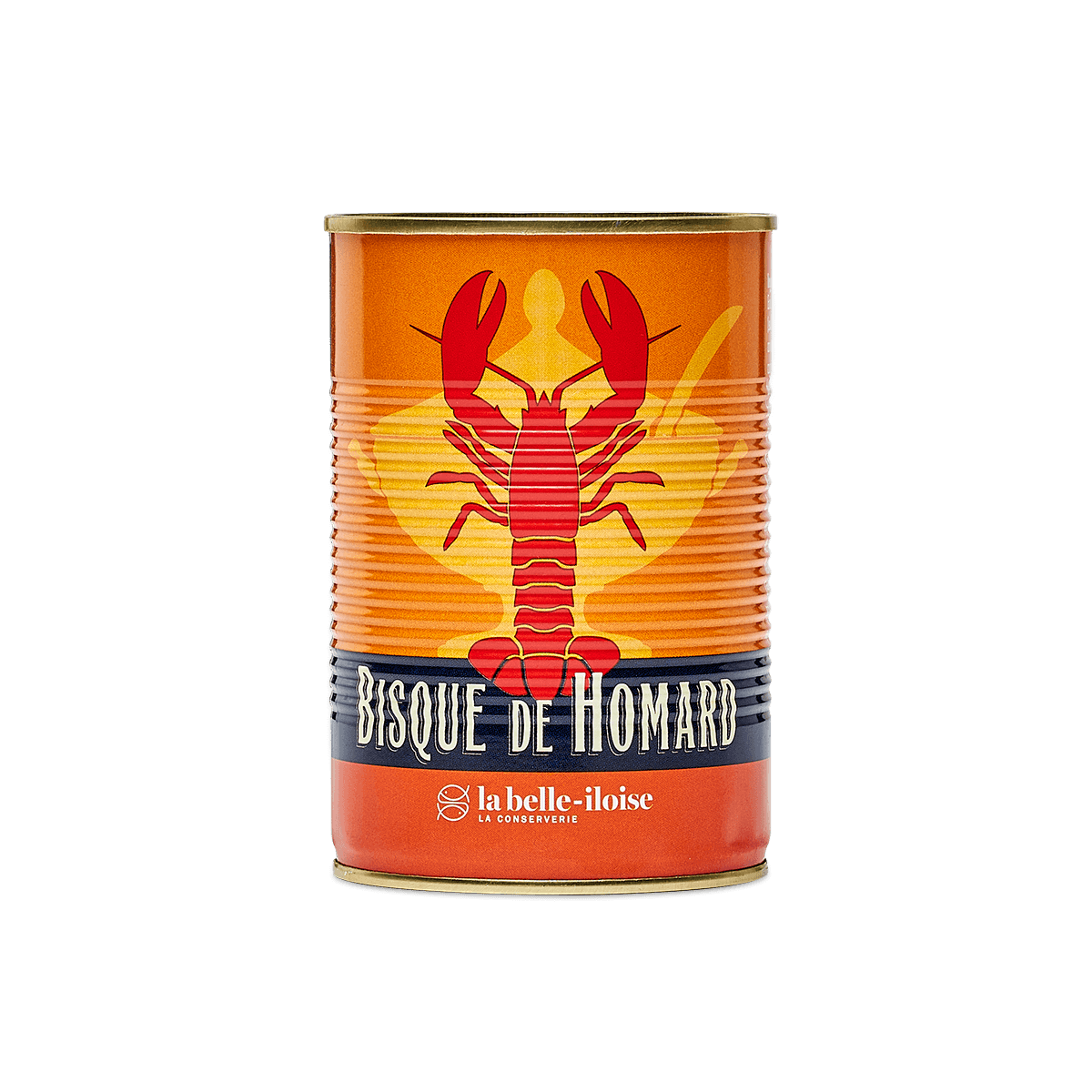 4 blikken kreeftenbisque van 400 g - Conserverie la Belle Iloise